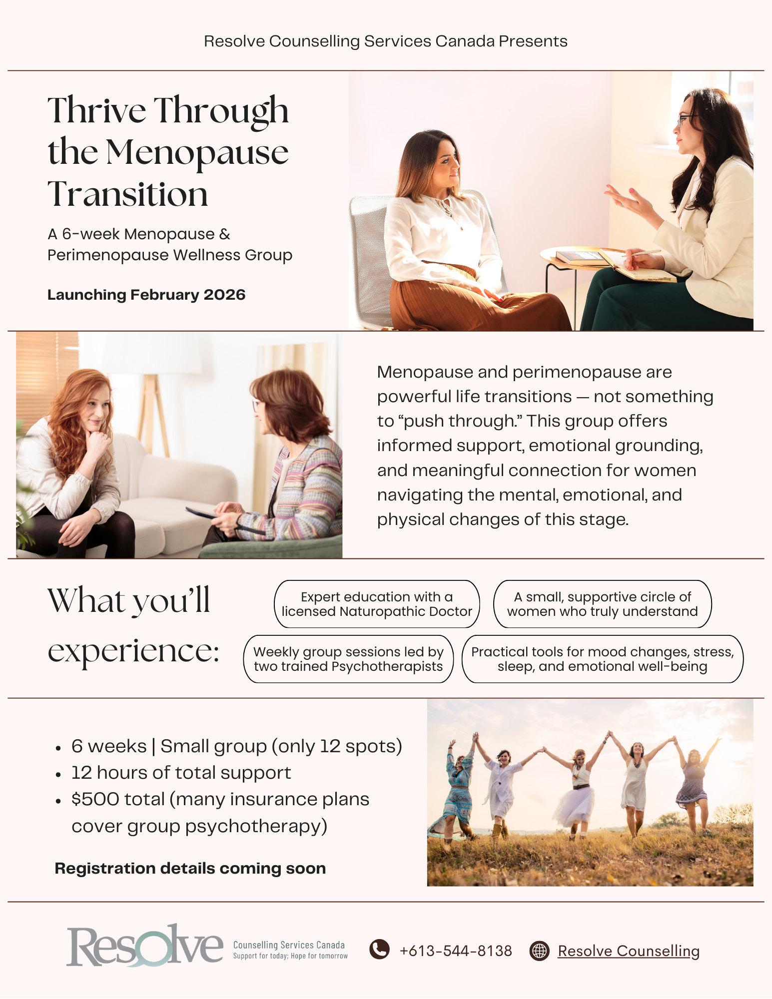 Menopause Wellness Group – Participant Registration Form - Resolve ...